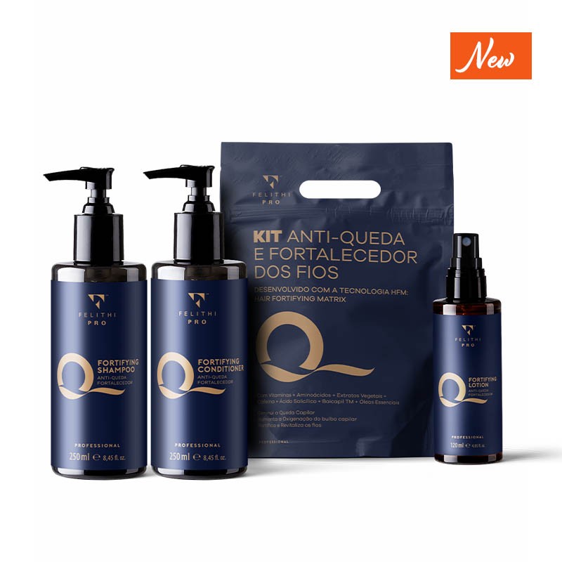 Kit Anti-queda e Fortalecedor dos fios | Cosmeticos Profissionais VO